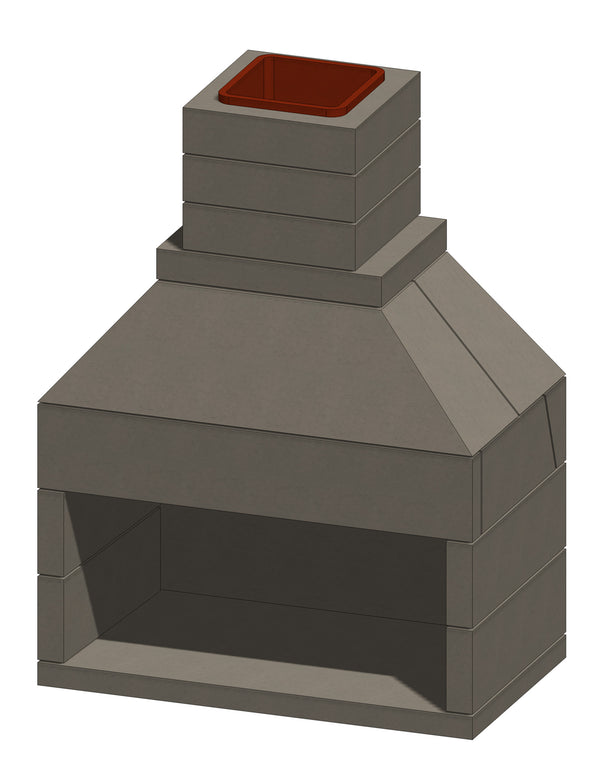 Contractor Series Fireplace 48" – Stone Age Manufacturing