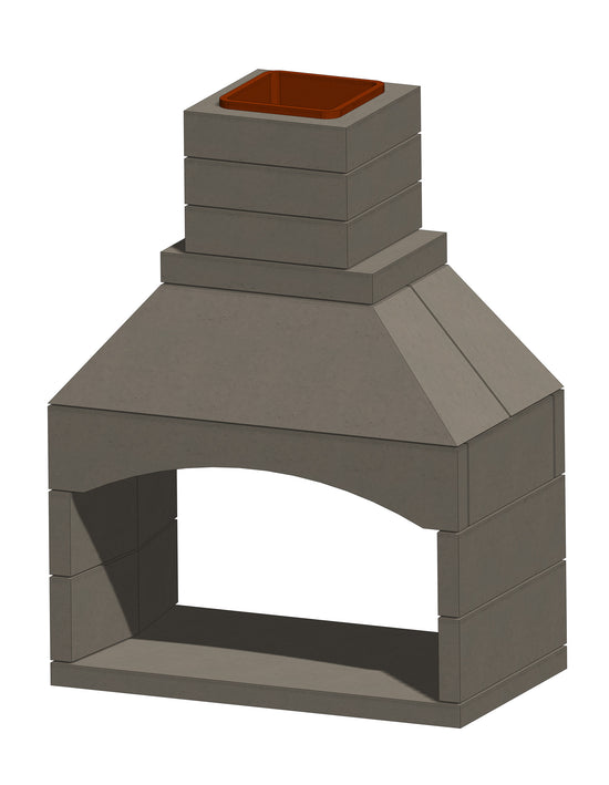Contractor Series Fireplace 48" – Stone Age Manufacturing