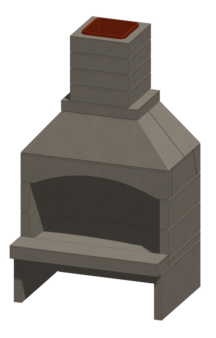 Standard Series Fireplace 48" – Stone Age Manufacturing
